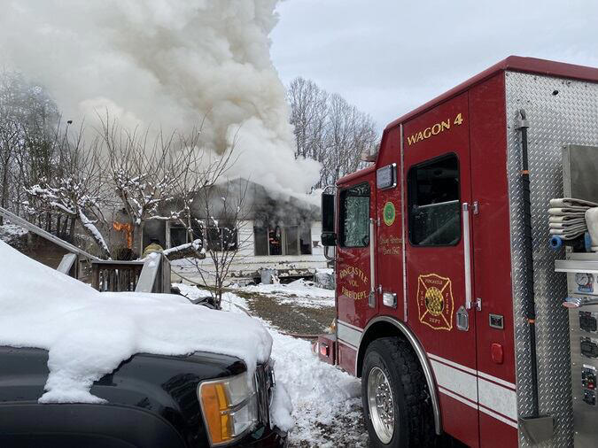 Resident hurt in Fincastle fire