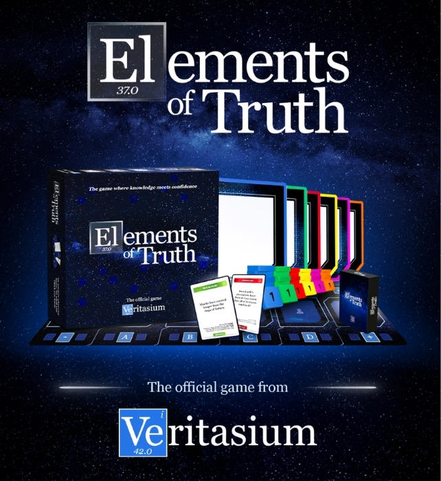 Veritasium's 'Elements of Truth' board game is available on Kickstarter