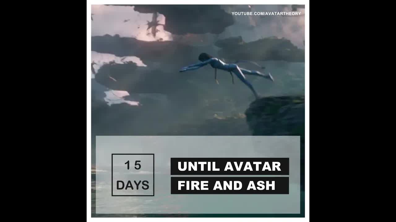 15 days until fire and ash | Avatar 3 countdown