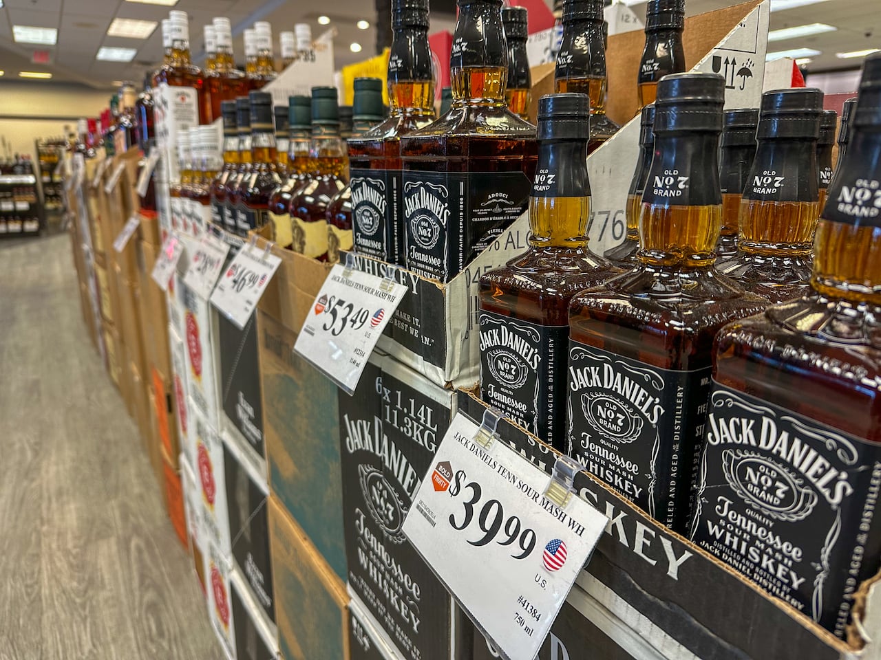 Manitoba government donating $2.6M from sales of US.-made liquor to charity