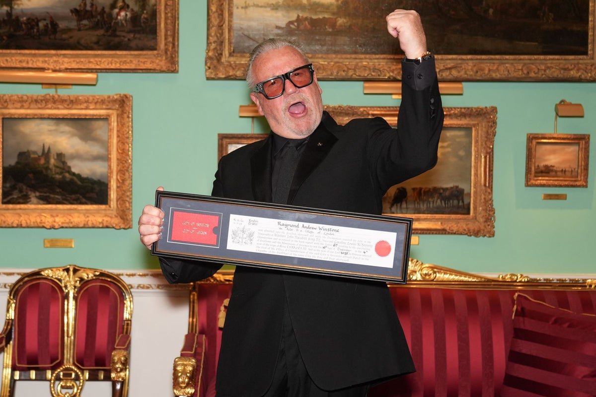 Legendary actor receives Freedom of the City of London