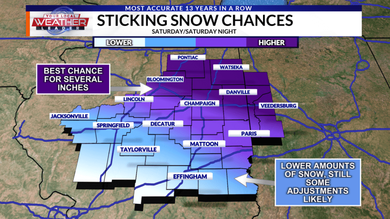 Weather now: Snow on the way Thursday night