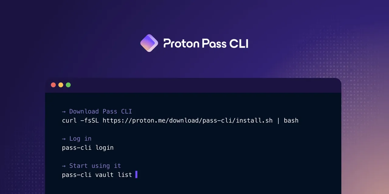 Proton Pass adds a command-line interface to make it easier than ever ...