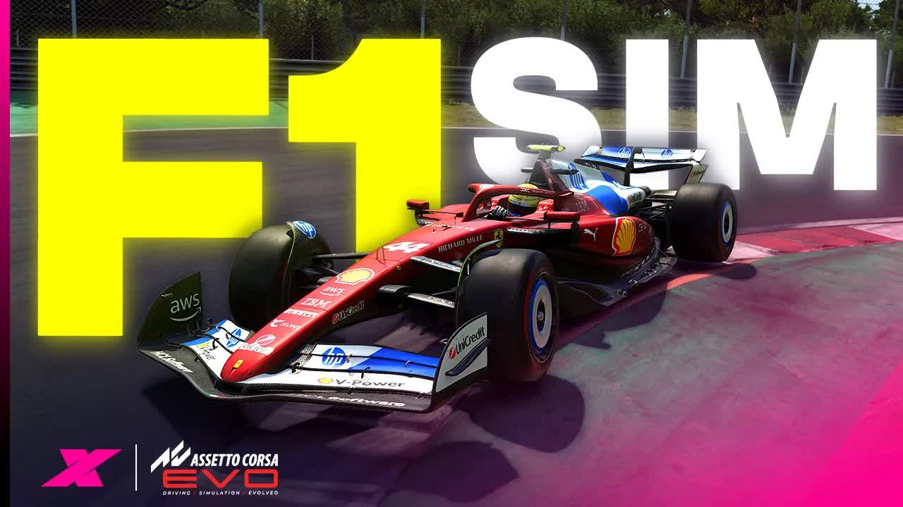 2025 Ferrari F1 car comes to Assetto Corsa EVO!