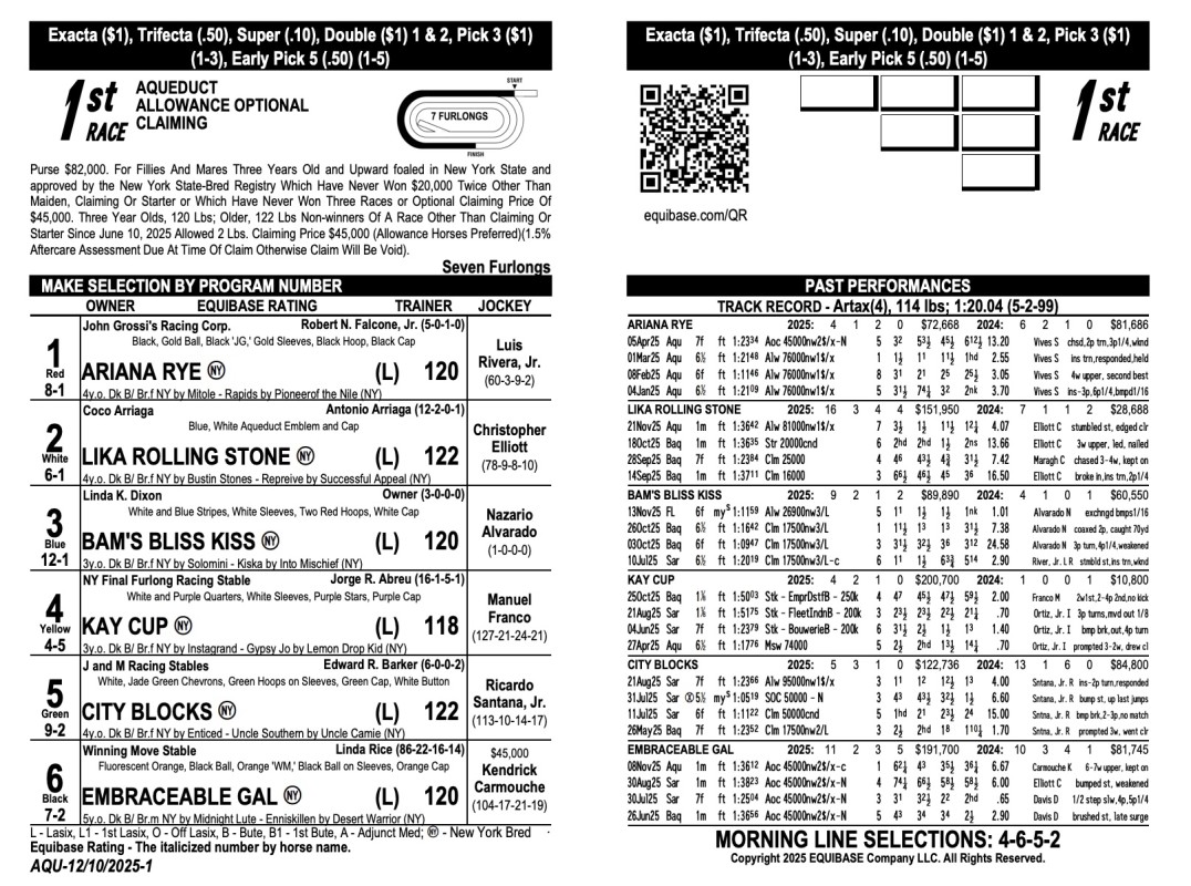 Equibase launches pocket PPs pilot program, sponsored by FanDuel
