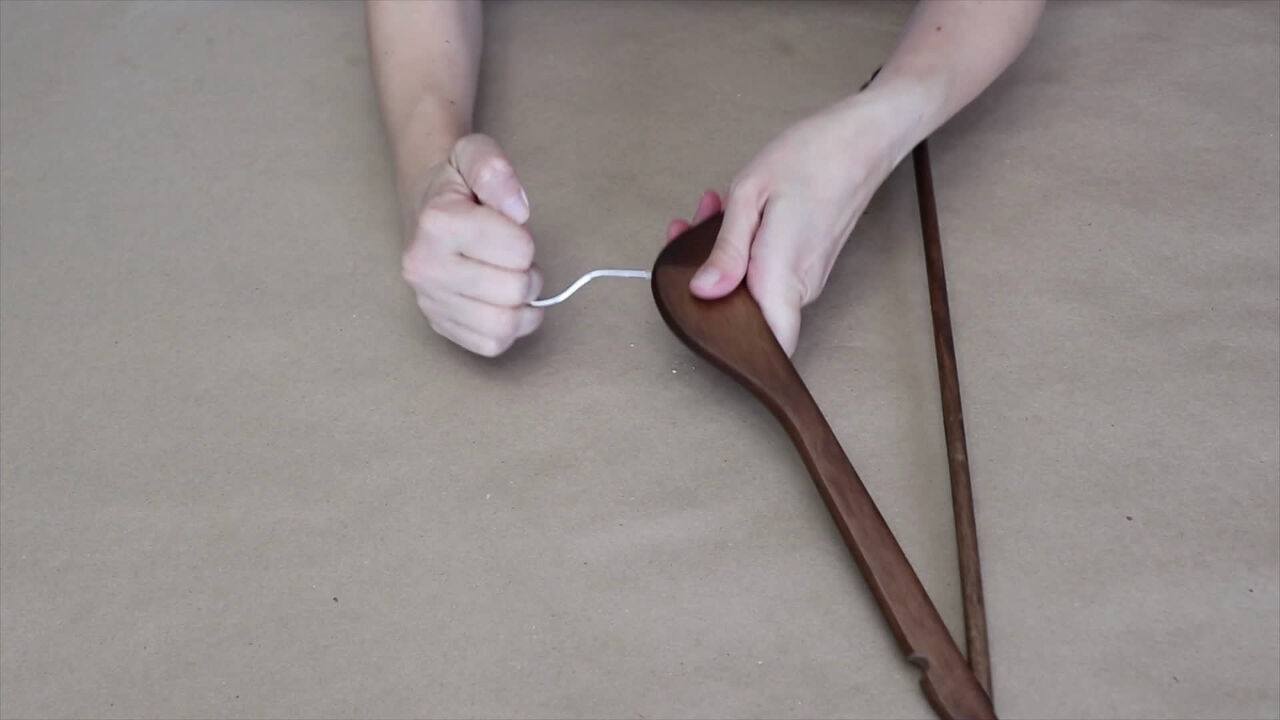 Hangers turned side table