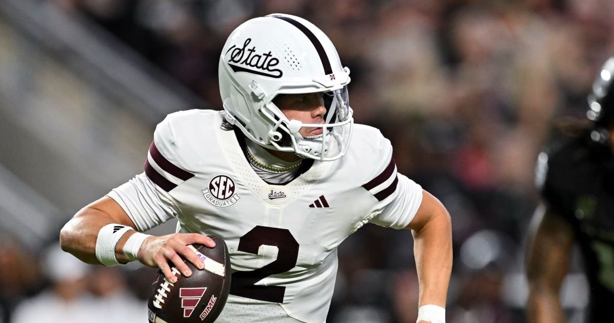 Jeff Lebby reveals Blake Shapen will not be with Mississippi State for ...