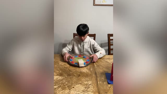 Philippine boy receives adoption cake surprise from American family