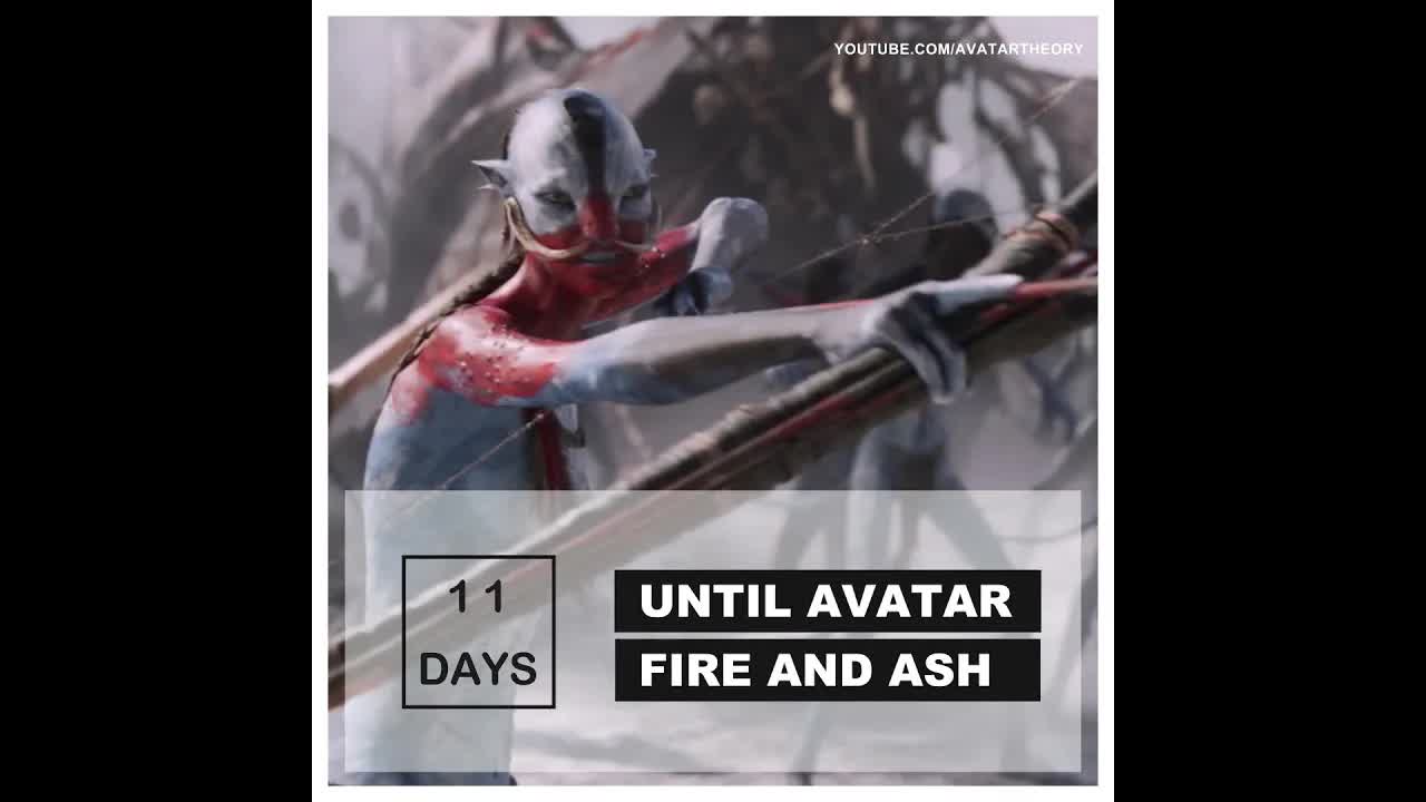 11 days until fire and ash | Avatar 3 countdown