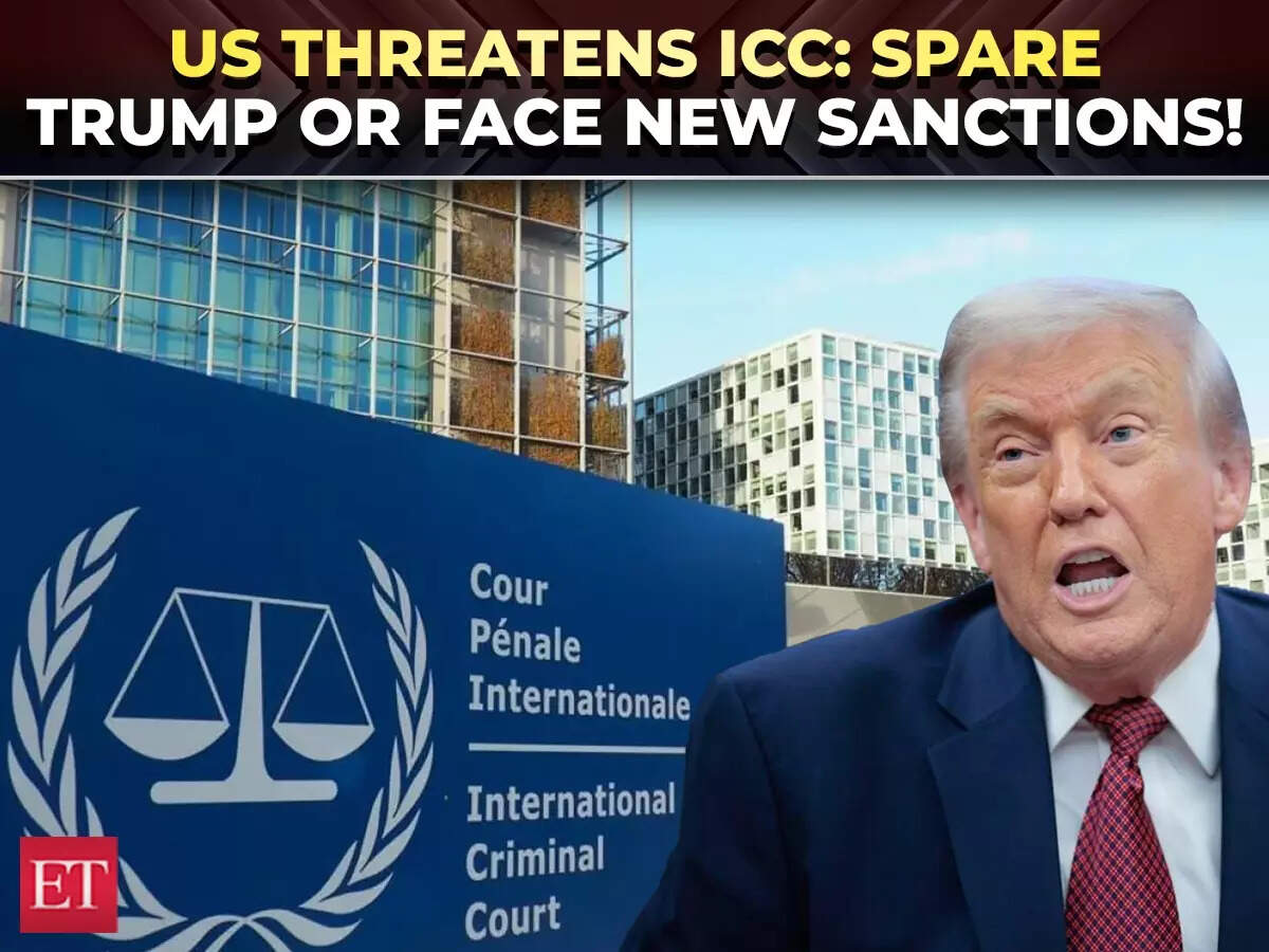 US threatens new ICC sanctions unless the court spares Trump; scared of ...