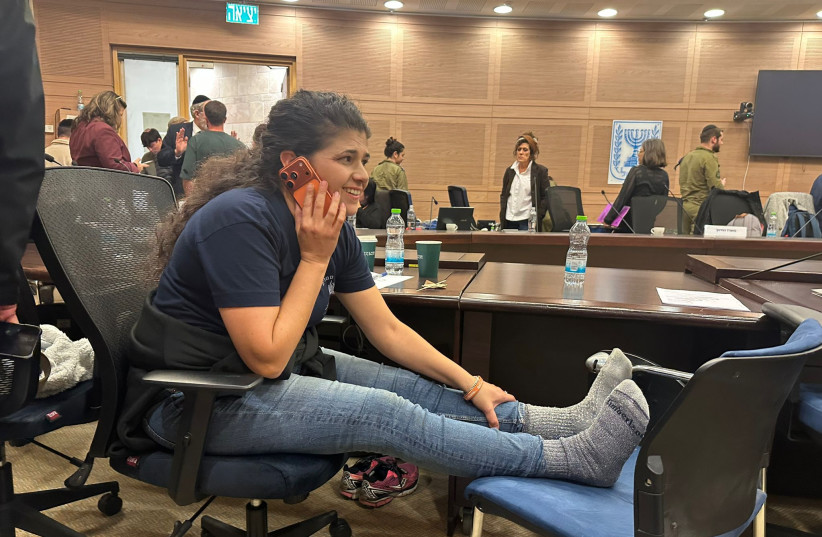 80 km on foot: Sharren Haskel’s three-day march in protest of haredi ...