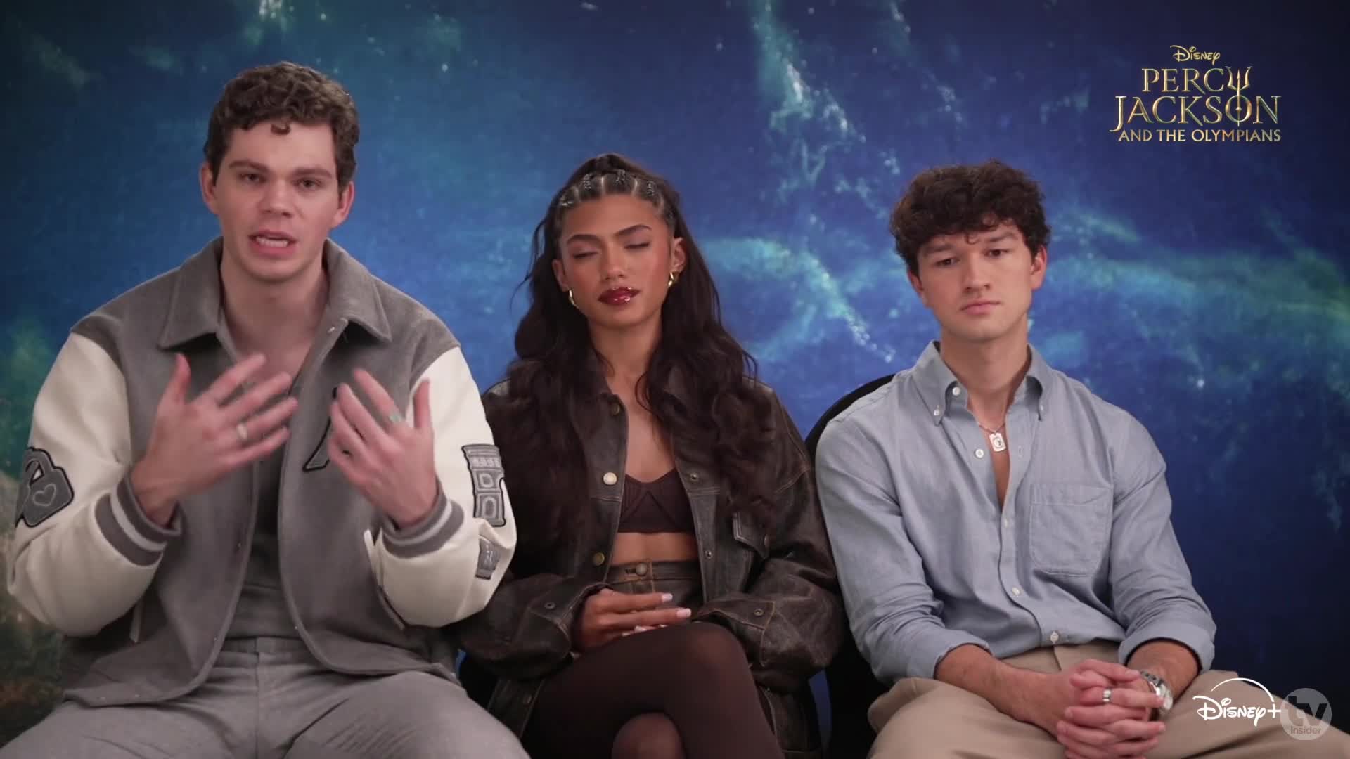 'Percy Jackson' stars break down season 2 premiere