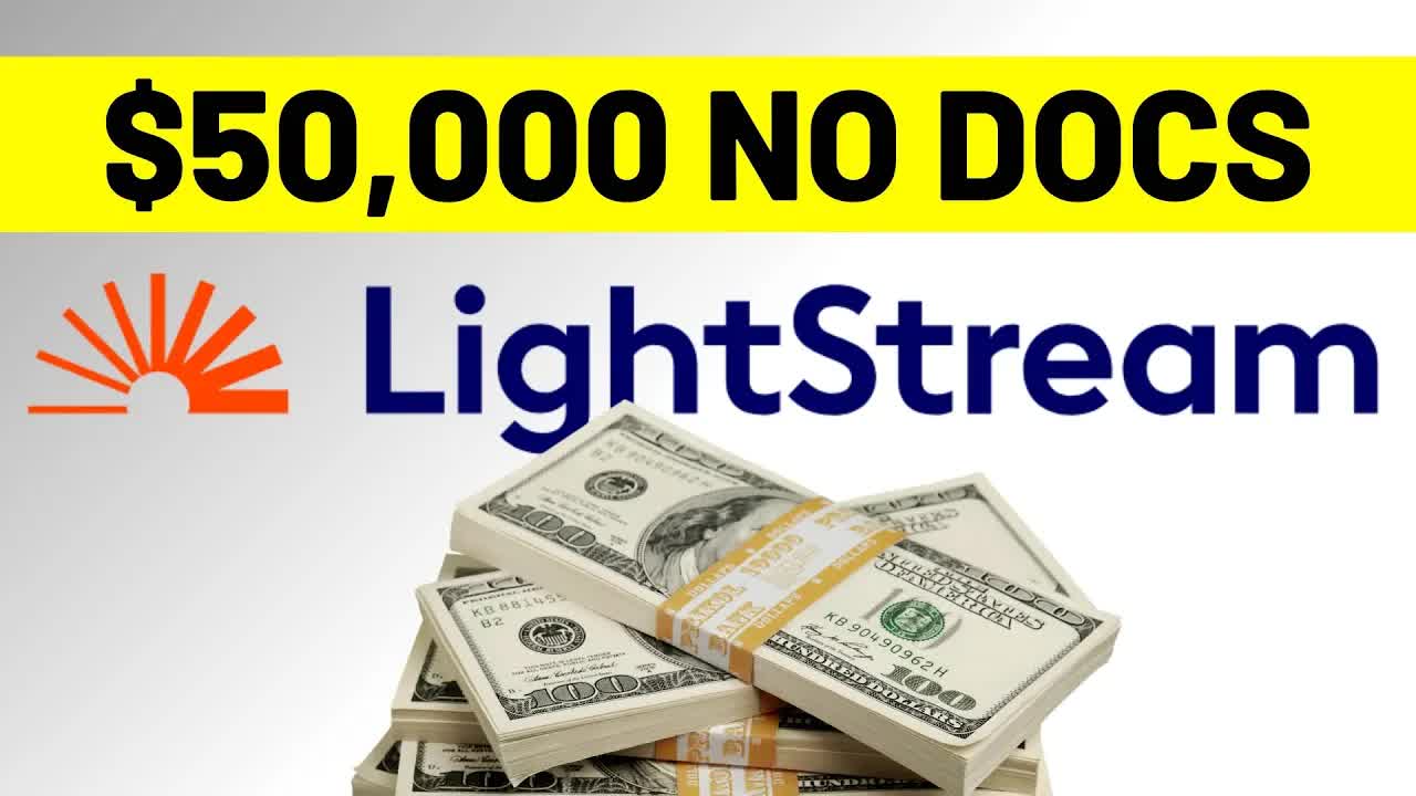 $50,000 LightStream loan hack! (Instant approval walk-through)