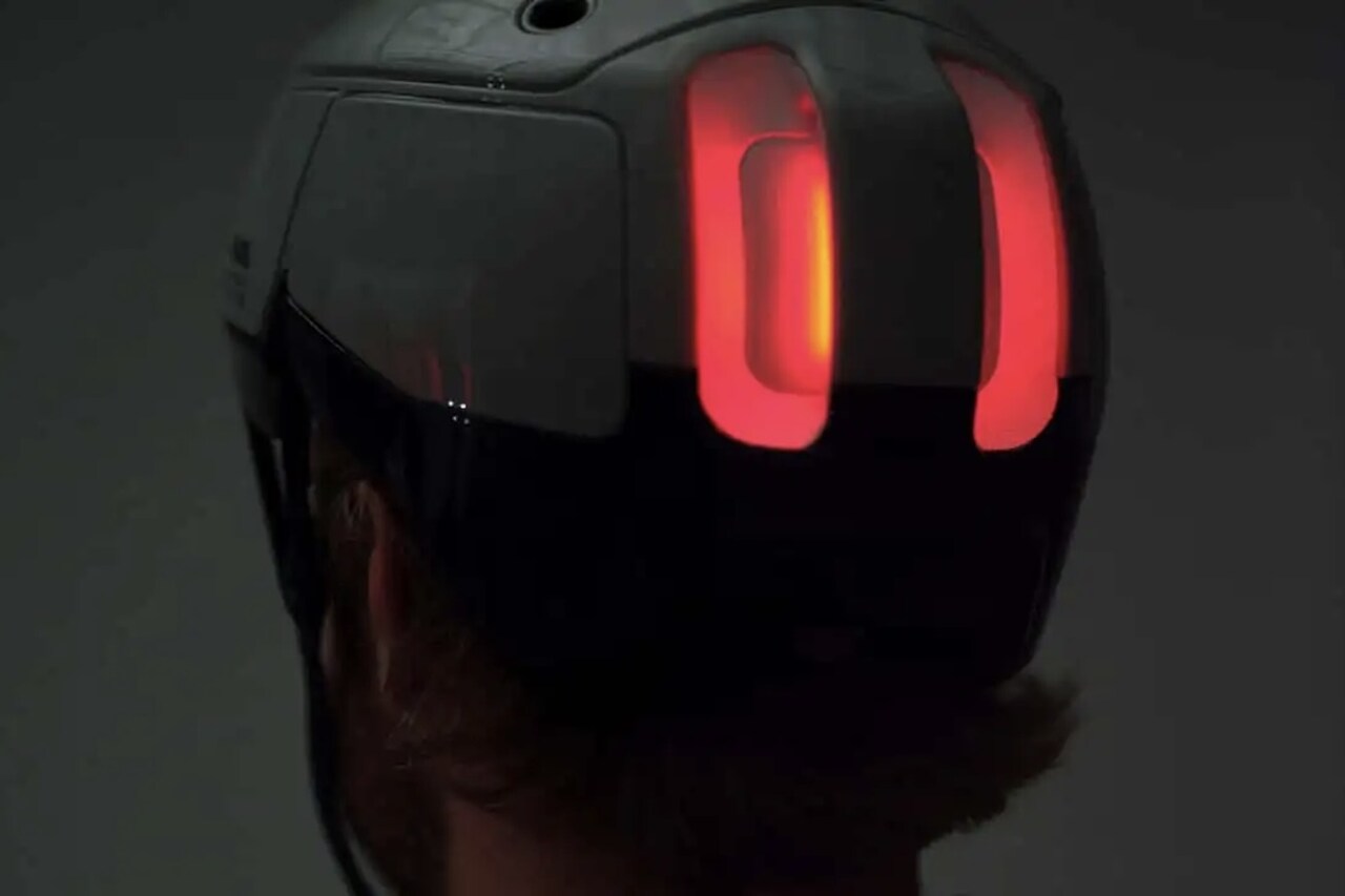 Also announces smart helmet with headlights and brake lights for its ...