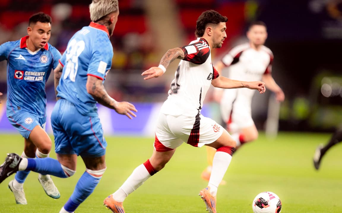 Ao vivo: Veja os gols de Flamengo x Cruz Azul
