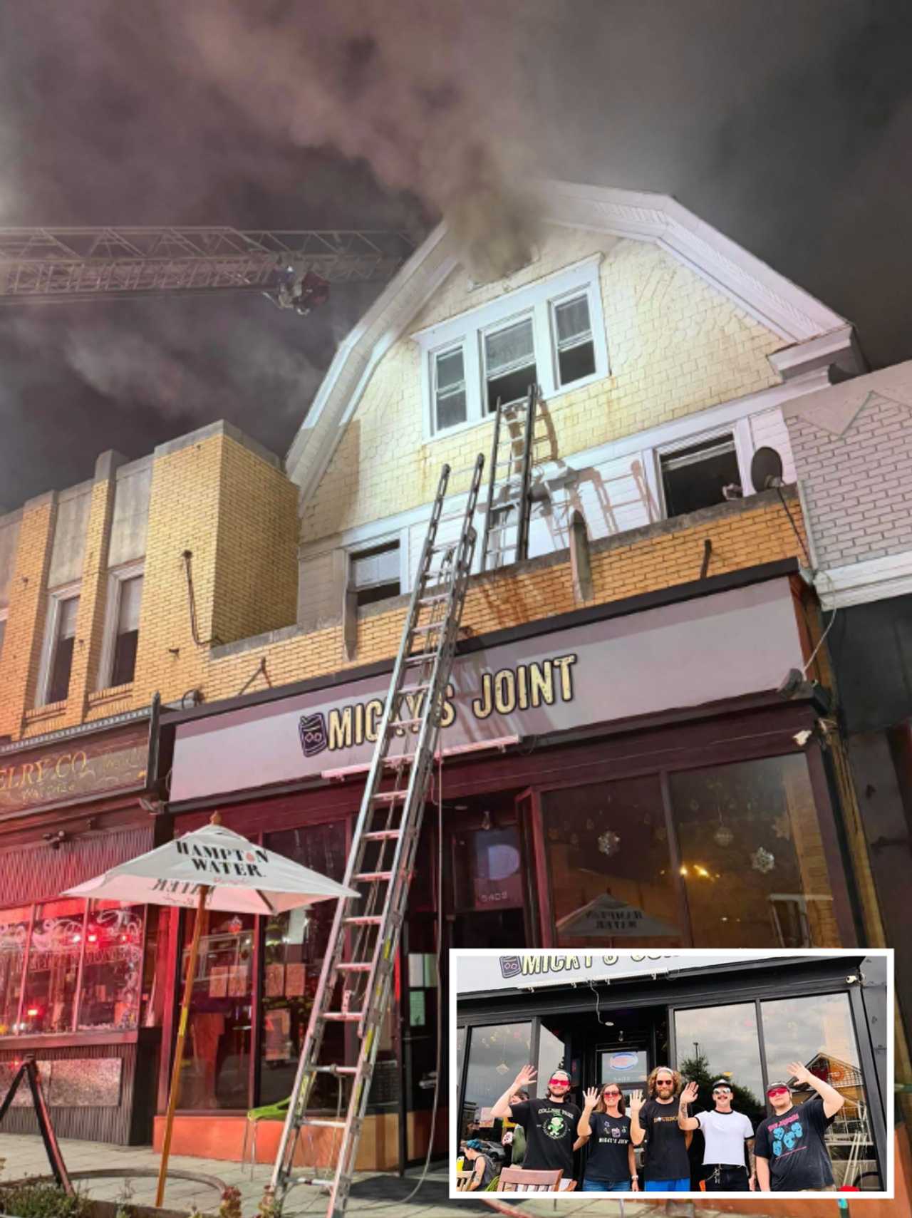Flames Rip Through Micky’s Joint As Community Refuses Let Beloved ...