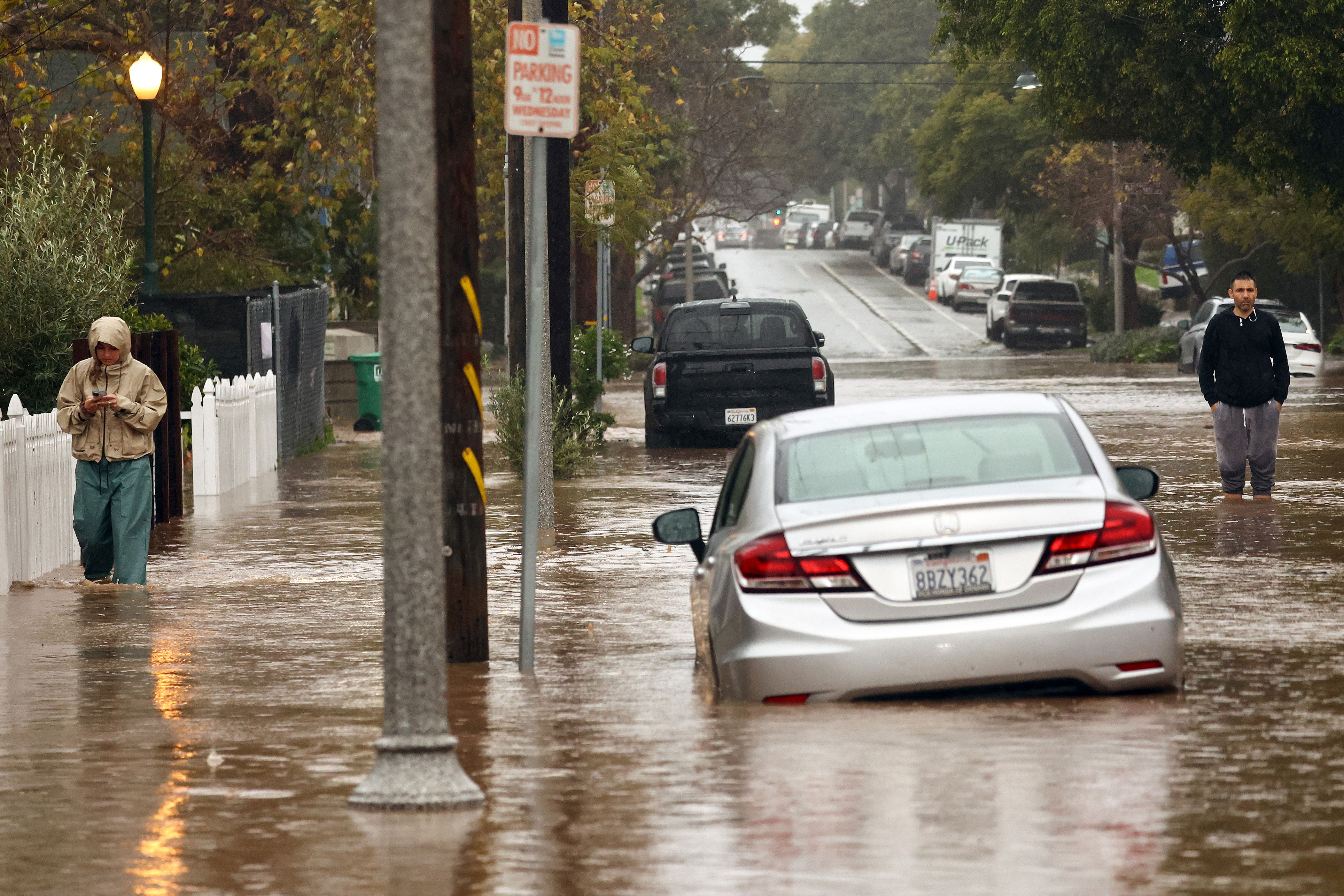 Record-breaking floods spark warning of major damage to river levees
