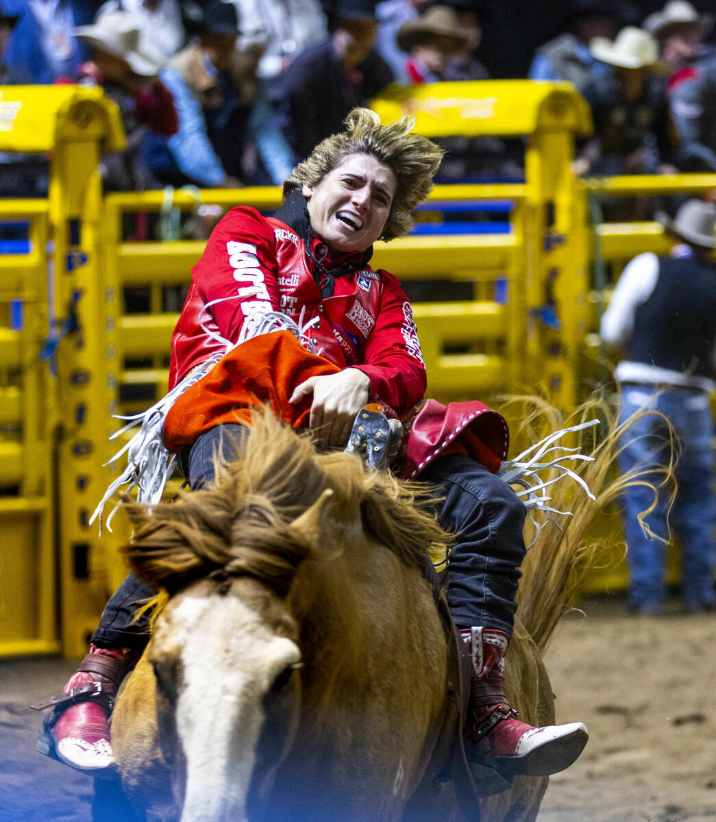 ‘I found myself’: Steiner in control for bareback title — NFR day 6 photos