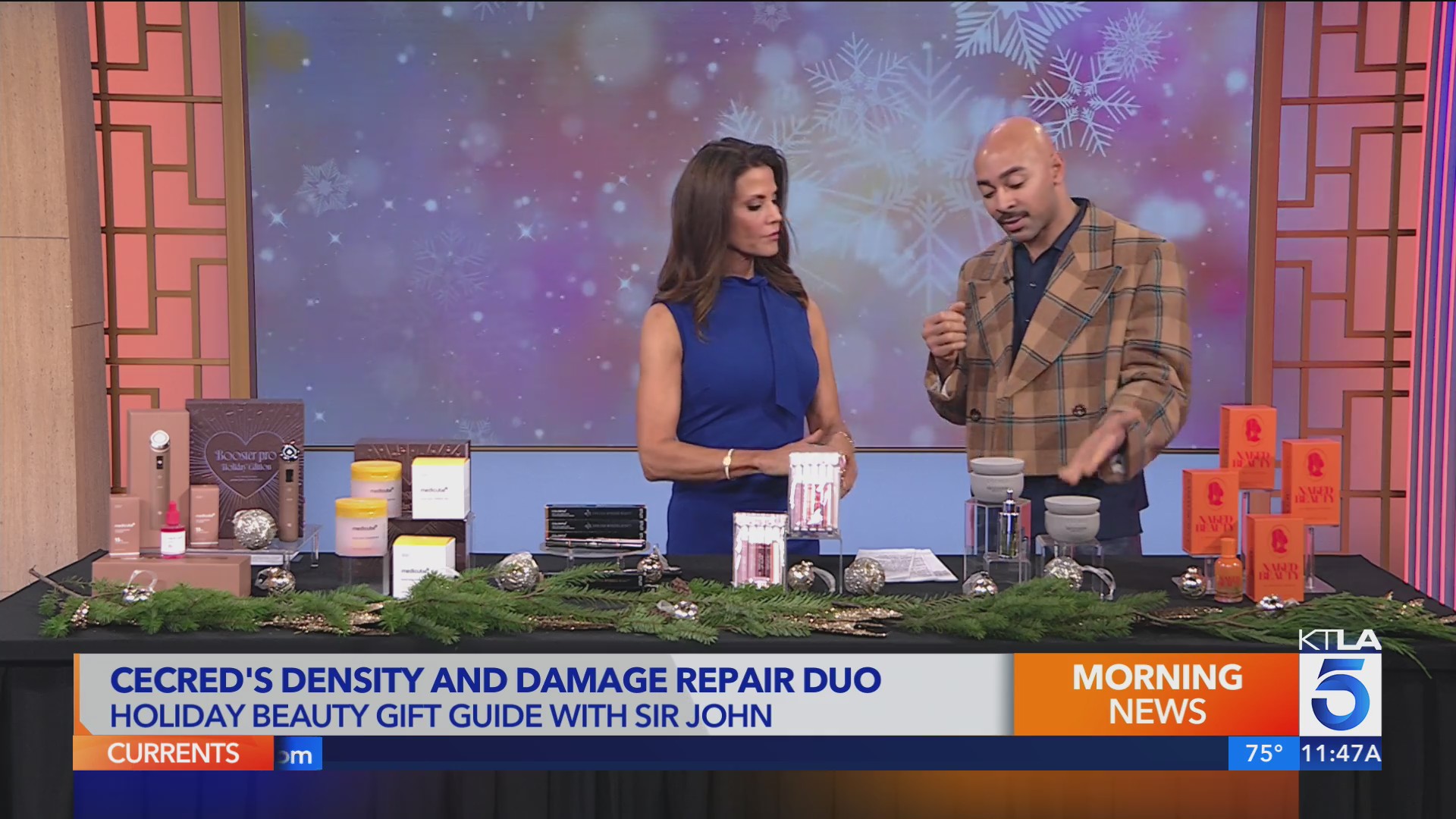 Holiday beauty gift guide with celebrity makeup artist Sir John