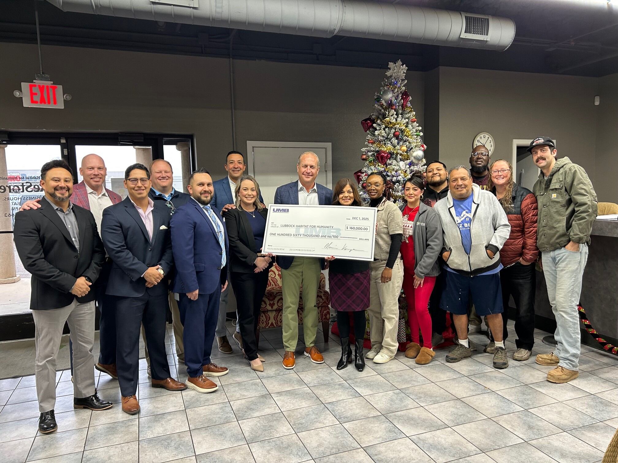 UMB donates $250,000 to benefit three Lubbock nonprofit organizations