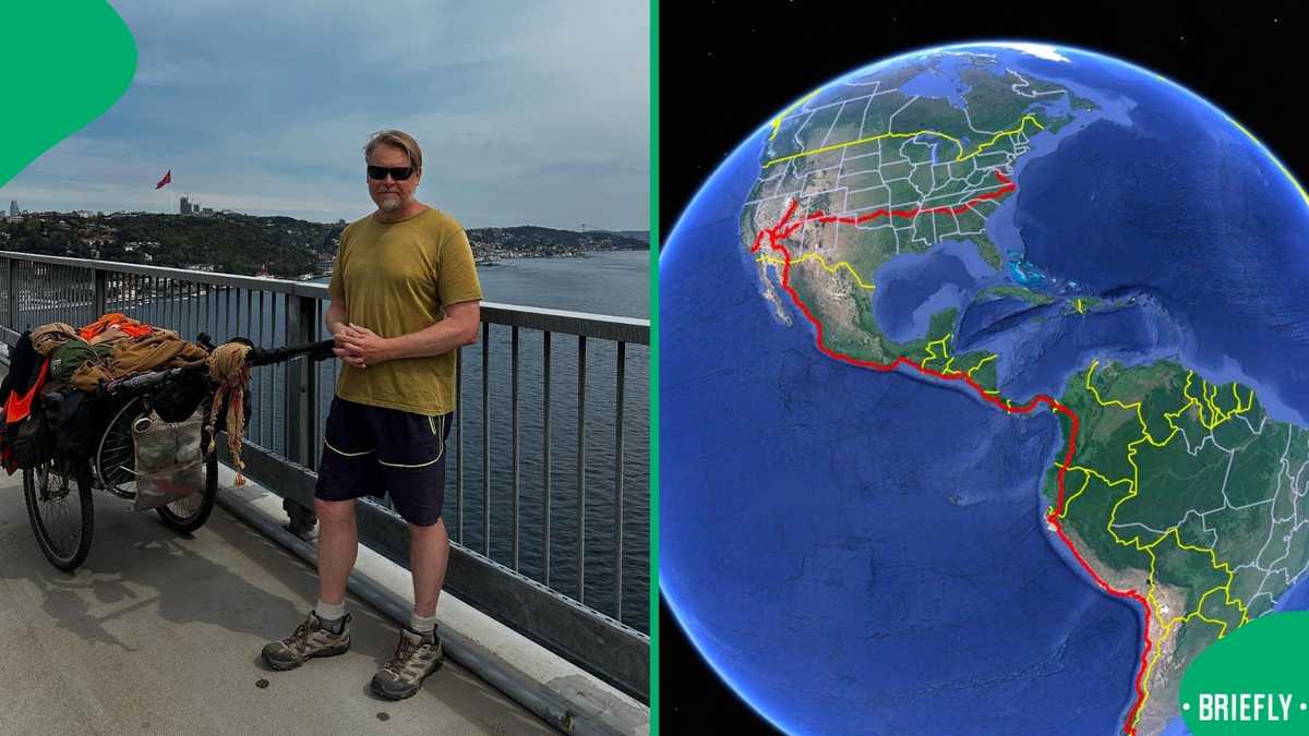 'Write a book': First man to walk around Earth gives update on 27-year ...