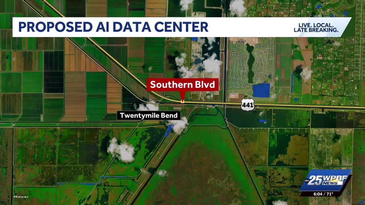 Palm Beach County vote on controversial AI data center postponed until ...