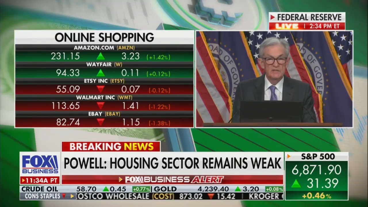 Fed chief reports inflation on the price of goods is up due to Trump’s ...