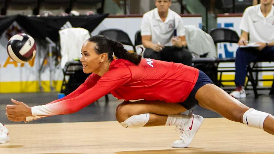 An Arizona volleyball standout was recognized for AVCA honors