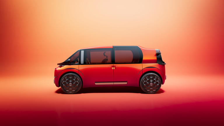 This tiny electric concept might be the most clever six-seat car ever made
