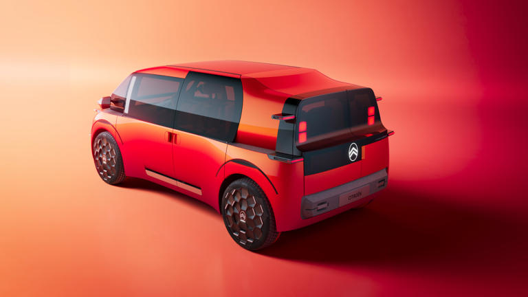 This tiny electric concept might be the most clever six-seat car ever made