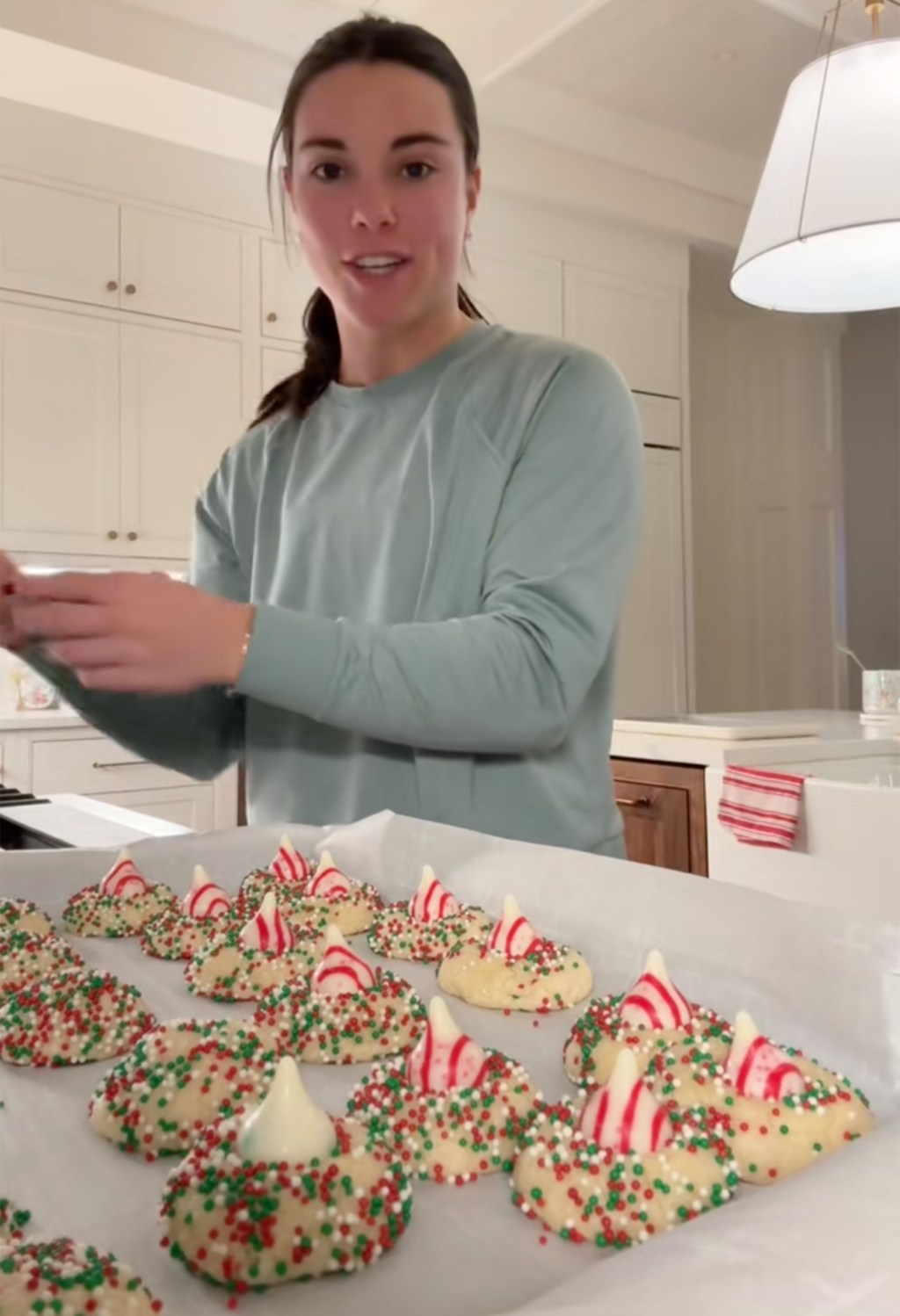Patriots QB Drake Maye opens up on wife Ann Michael’s viral baking fame