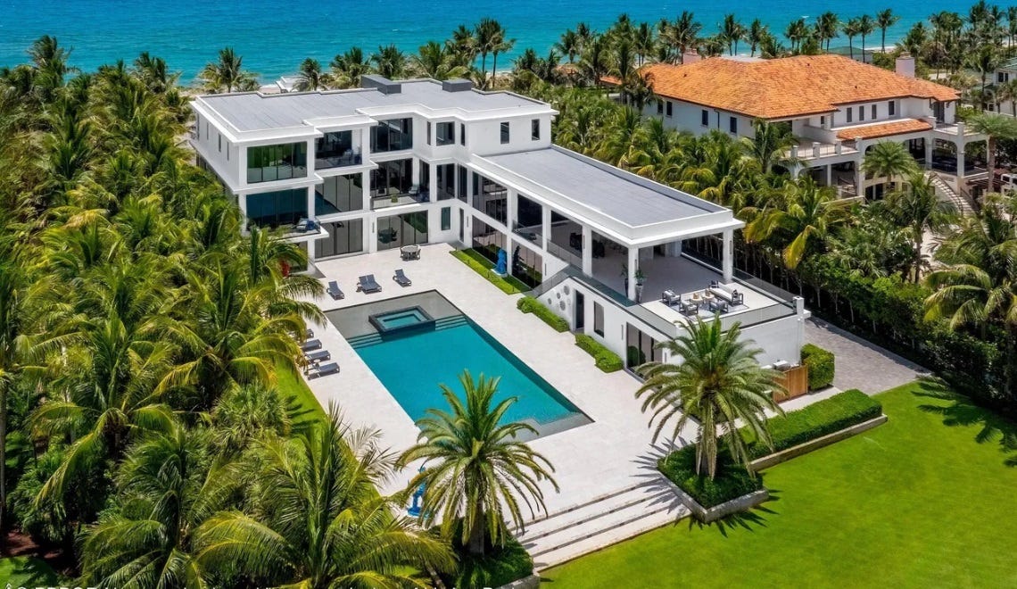 Couple with link to Sly Stallone sell estate for $71M near Palm Beach