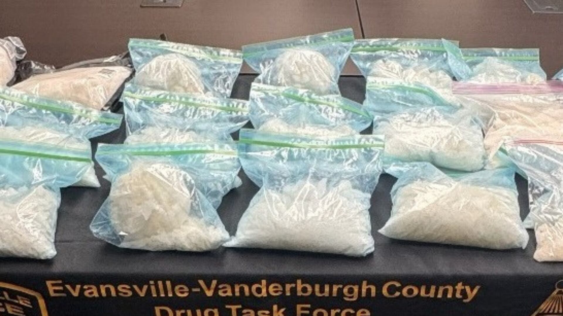 Suspect facing federal narcotics dealing charge; 40 pounds of meth found
