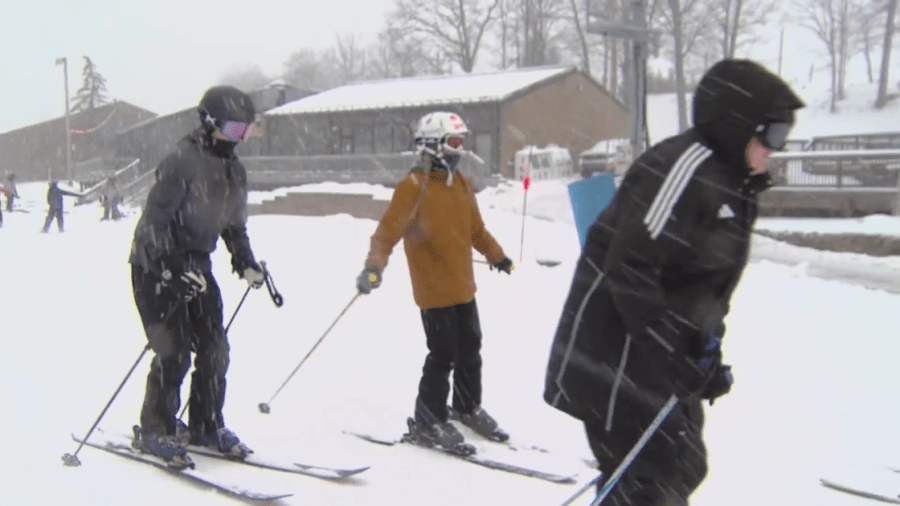 Montage opens slopes as snow falls in NEPA