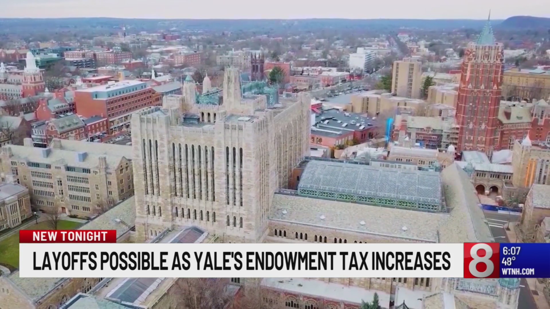 Potential layoffs loom as Yale's endowment tax set to increase
