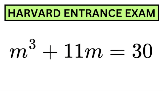 Can you solve this Harvard entrance question? Try this challenge