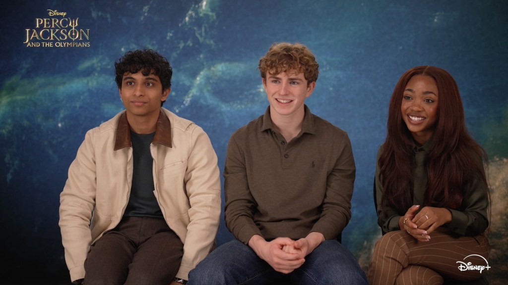 Percy Jackson and the Olympians cast play "Who in the cast?" for season ...