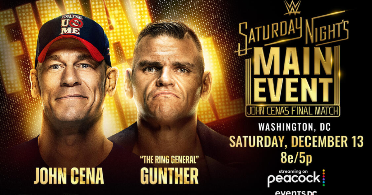 WWE Saturday Night's Main Event results: John Cena's final match ...