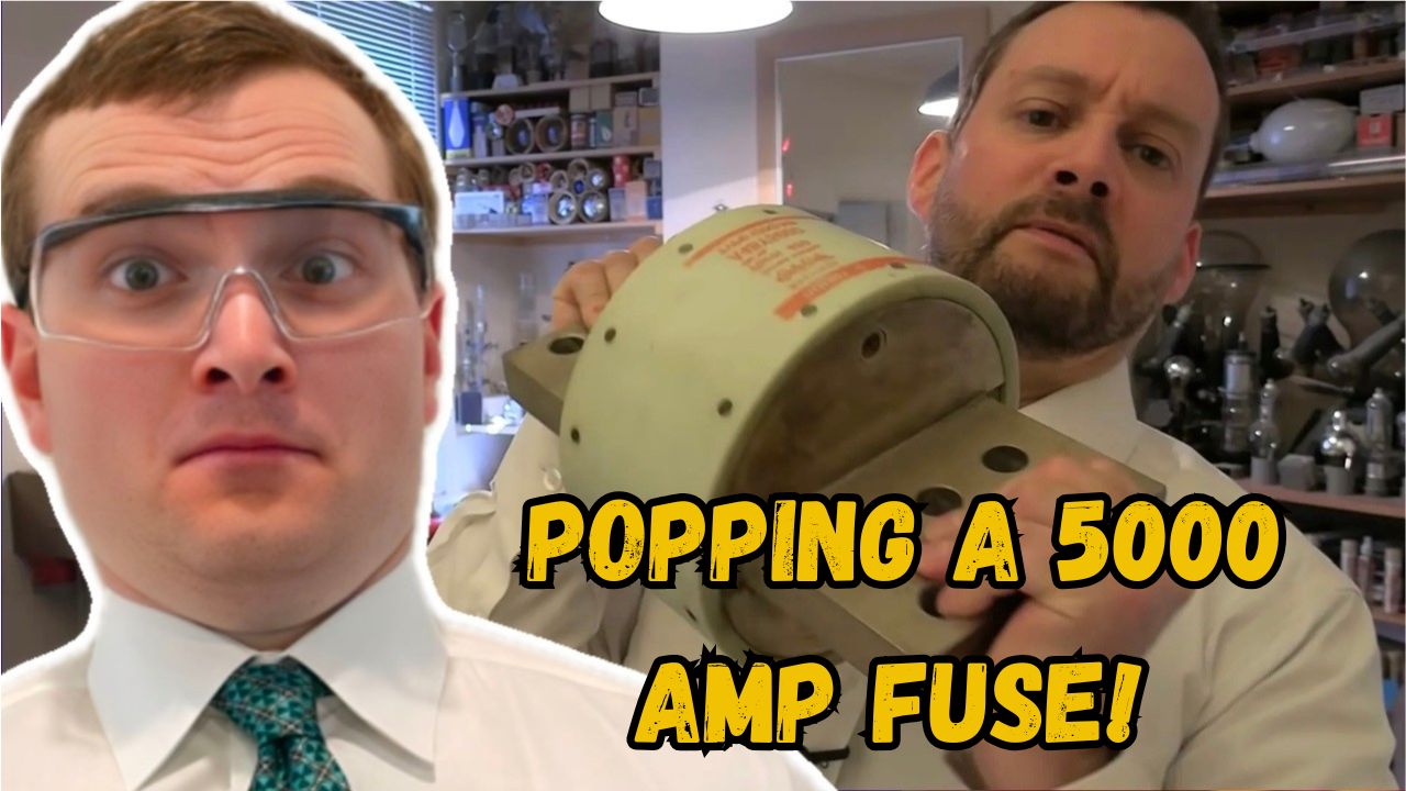 Popping a 5000 amp fuse! - Nuclear engineer reacts to Photonicinduction