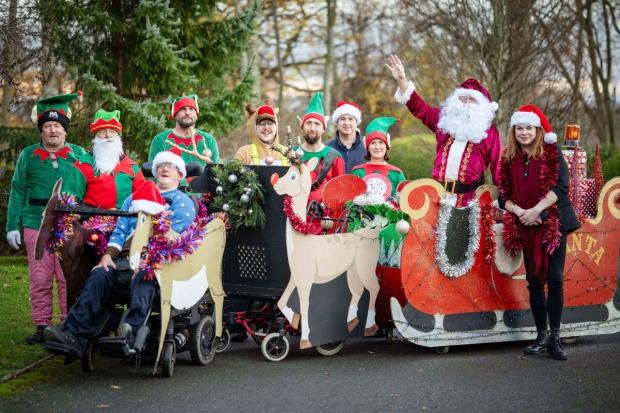 Wrexham: Magical Christmas lights switch-on at care home