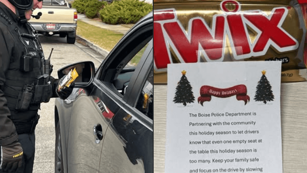 Boise police offer candy bars during traffic stops to promote safe ...