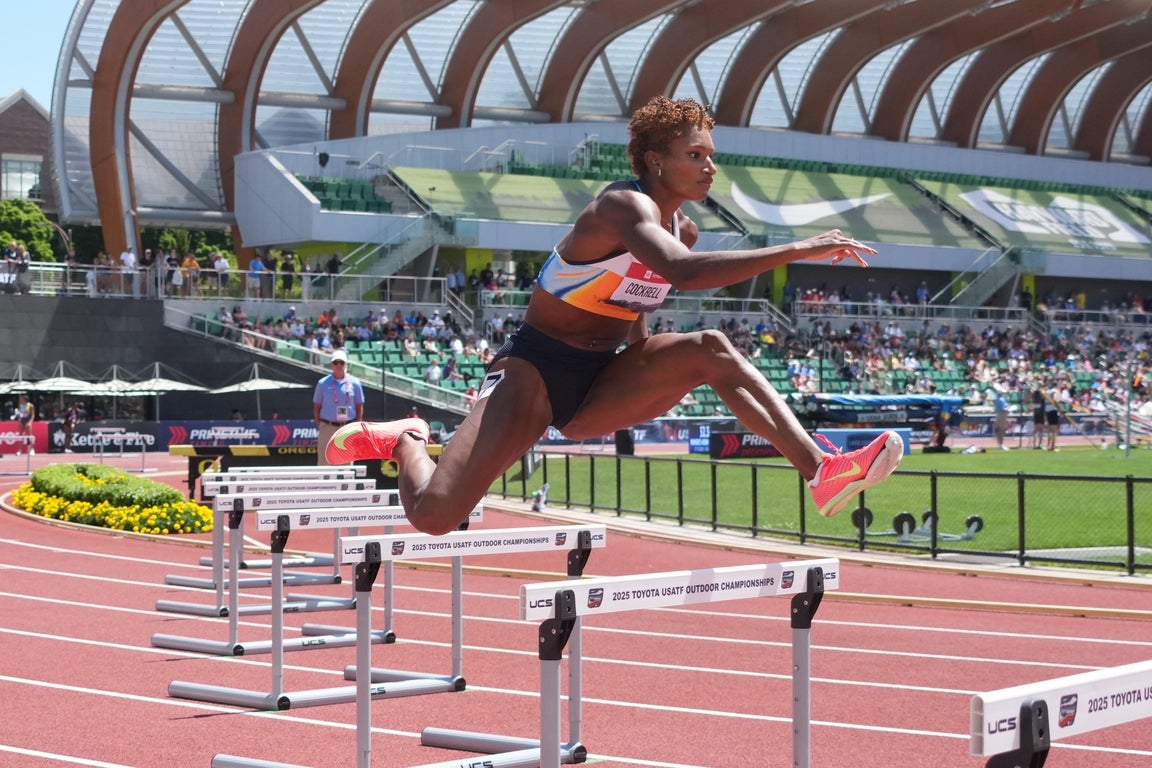 Stunning photos spotlight American track star Anna Cockrell, rising ...
