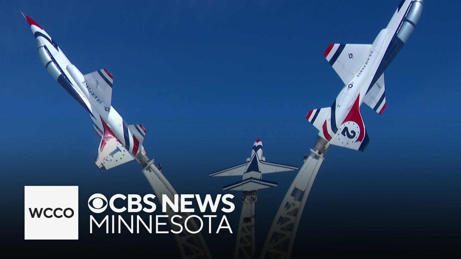 Owatonna's T-38 Talon Thunderbird jets are a salute to the Air Force