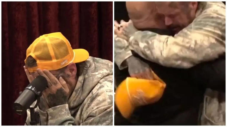 ‘I bet I’m the first’: Singer Jelly Roll breaks down as Craig Morgan ...