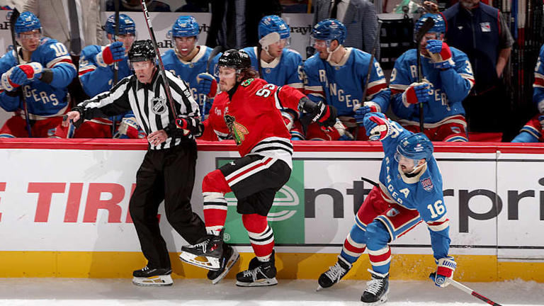 The Rangers were destined to lose to the Blackhawks tonight, and here's ...