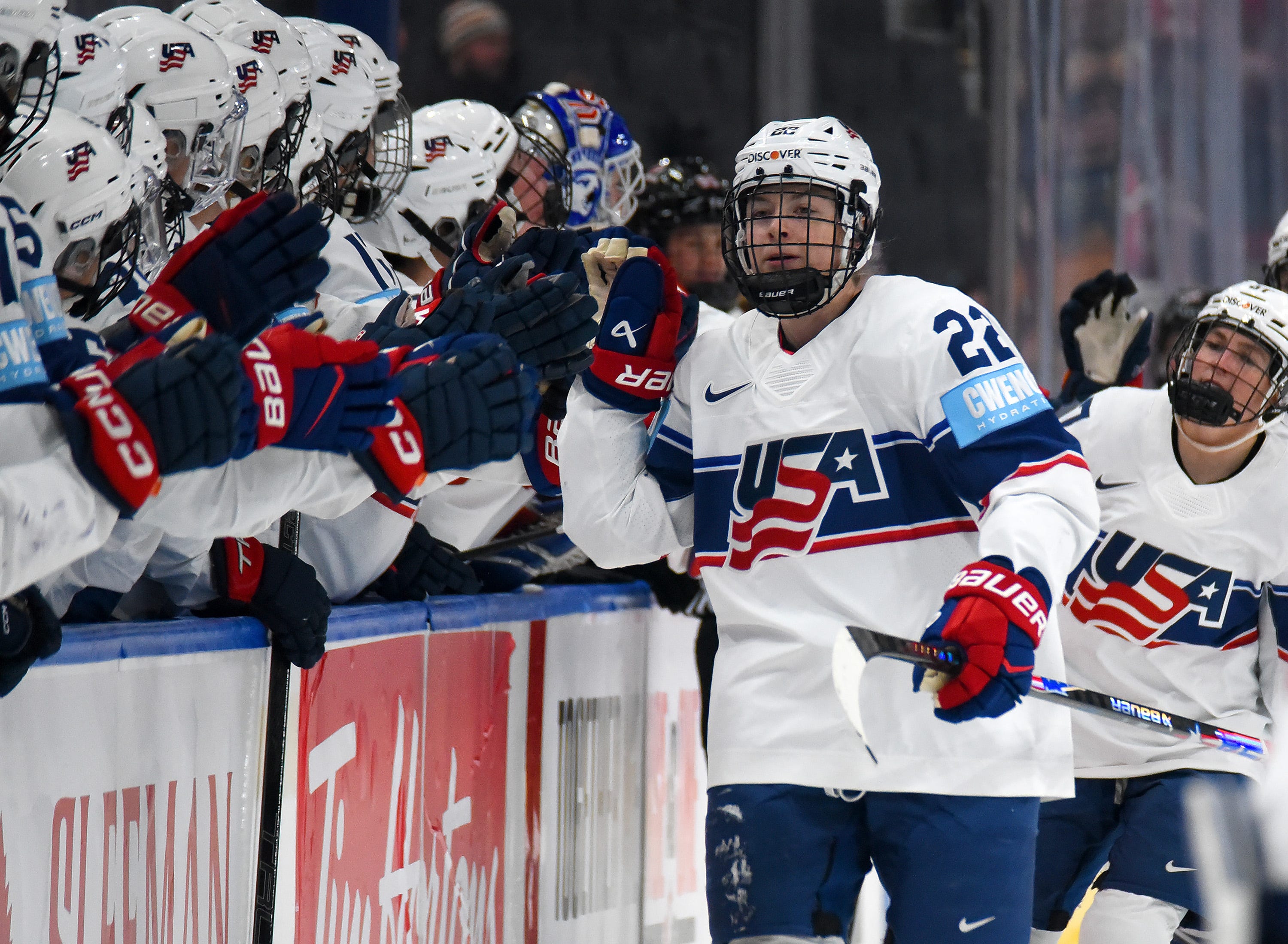 US women's hockey vs Canada highlights: USA scores 10 in rout