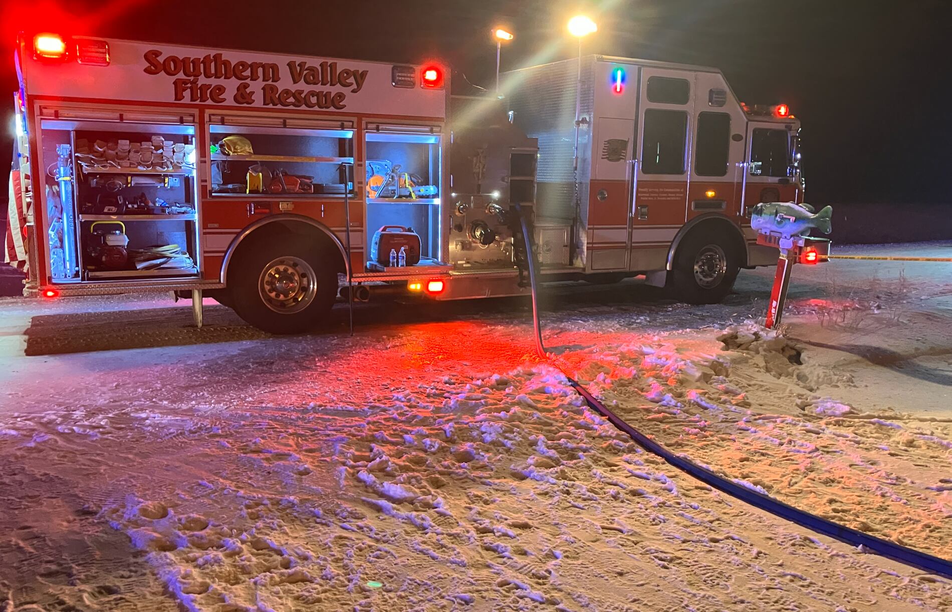 Update: Woman identified in fatal Horace house fire