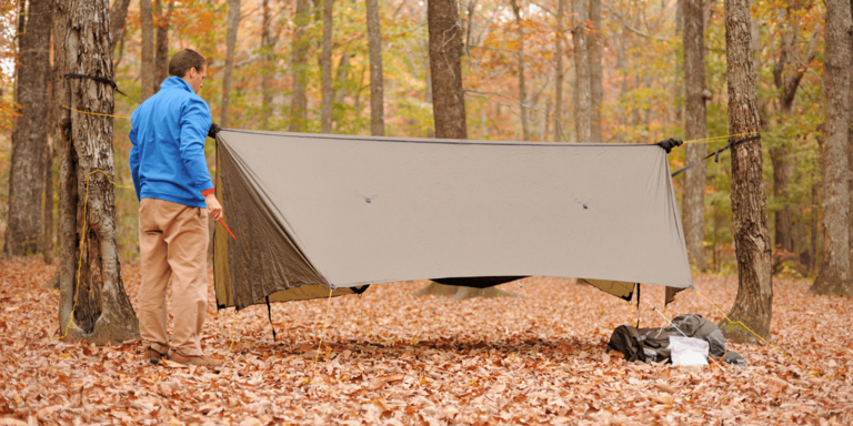 How to make a camping tent from scratch (3 simple supplies!)