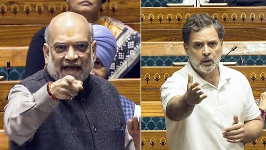 ‘Reading a script’, ‘shameful’: How BJP, Congress reacted to Amit Shah ...