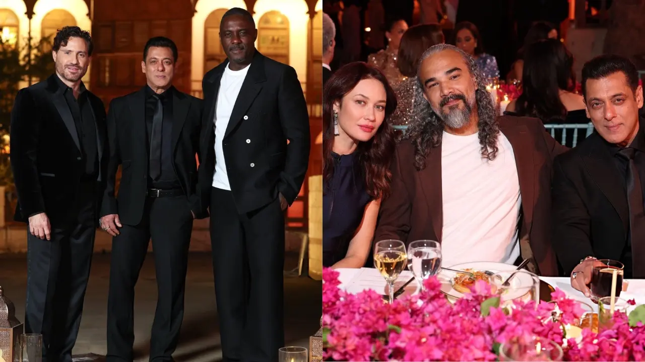 Salman Khan poses with Idris Elba at Golden Globes event, check out